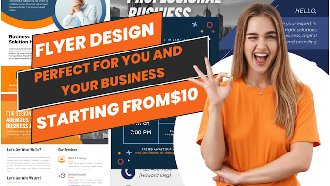 Design a professional flyer or brochure for your business by Mdraim ...