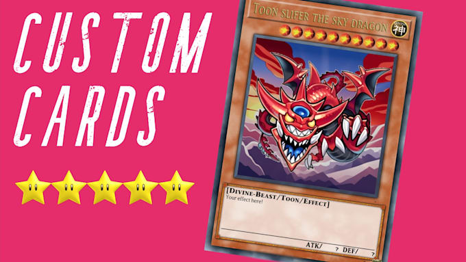 Design custom tcg cards yugioh, pokemon etc by Jblamarck | Fiverr