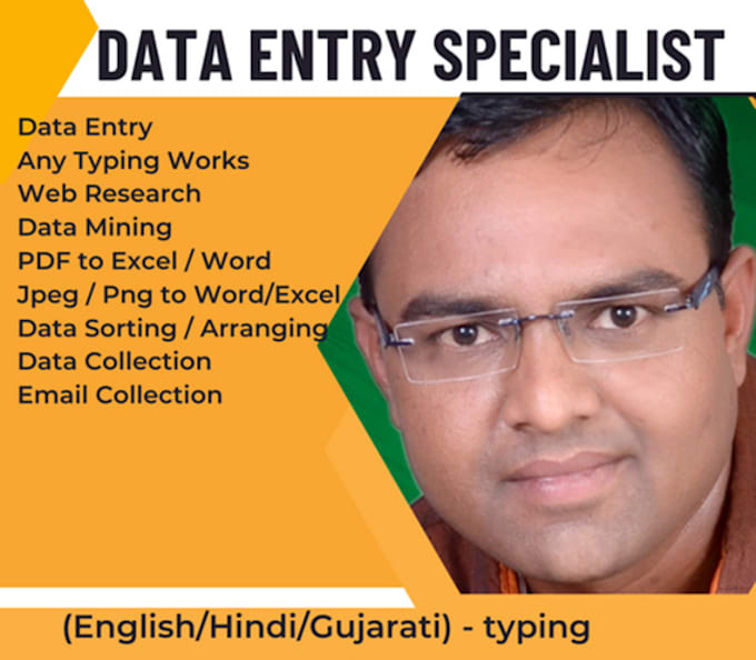Do accurate and perfect data entry work by Pankaj_pandya | Fiverr