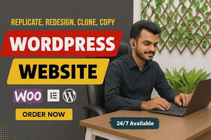 Replicate redesign clone wordpress website by Wahabweb | Fiverr