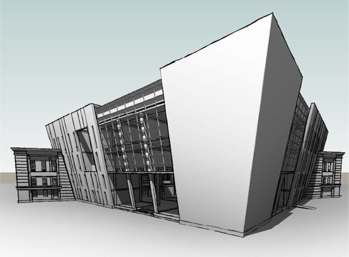 Design and model up your building on revit by Ahmedemadedeen | Fiverr