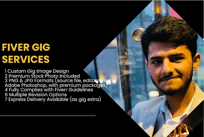 Create best high quality fiverr gig images in 2 hours by Prowork04 | Fiverr