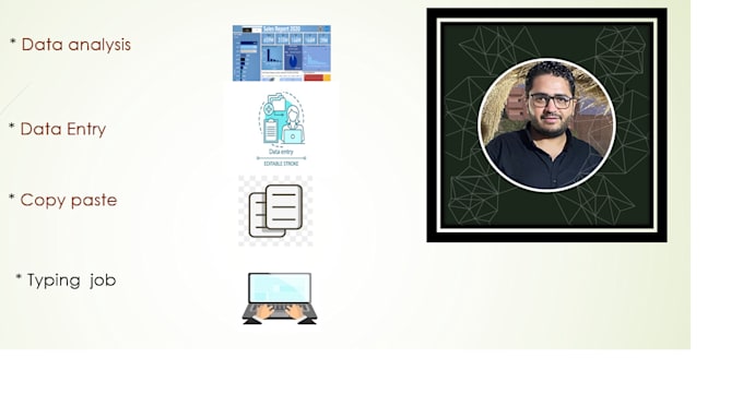 Do accurate data entry, data analysis ,typing ,and copy past and data ...