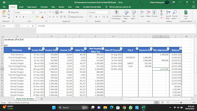 Do data entry, data typing in ms excel, google spreadsheet by Shahid_0412 | Fiverr