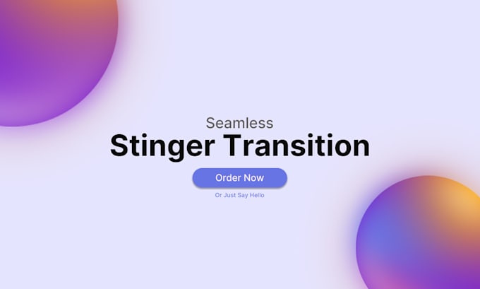 Make custom animated twitch transition by Nadheeshravi1 | Fiverr