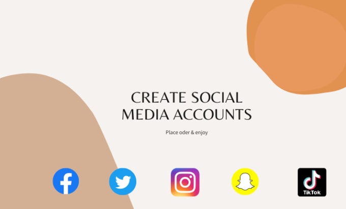 Create Social Media Accounts By Fairuj2006 Fiverr
