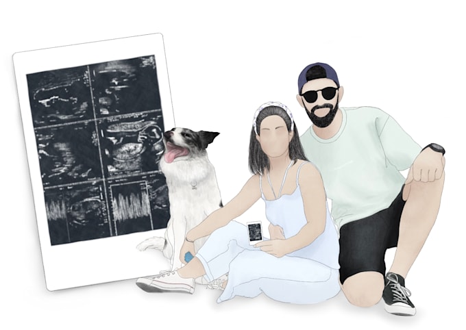 Do a illustration of your favorite photo by Jritarfr | Fiverr