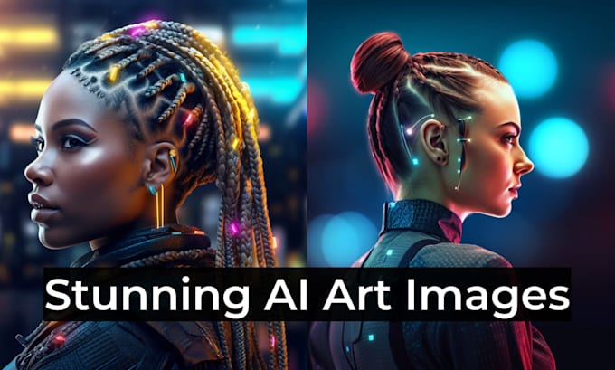 Create amazing ai generated art for your project by Netwurkservices ...