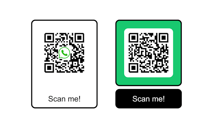 Create a unique qr code in less than 1 hour by Javakiller | Fiverr
