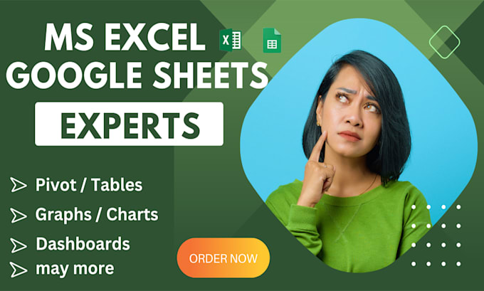 Fix your excel google sheets problems formulas dashboards automation by Sampathwick1984 | Fiverr