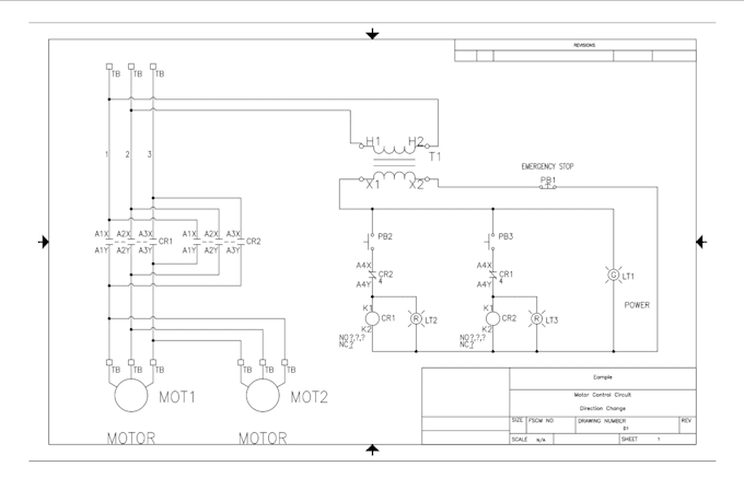 Draw electrical cad drawing using autocad electrical by Vchinthaka | Fiverr