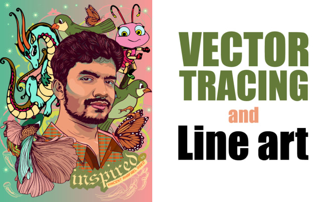 Vector tracing for you by Nirupambrahma | Fiverr