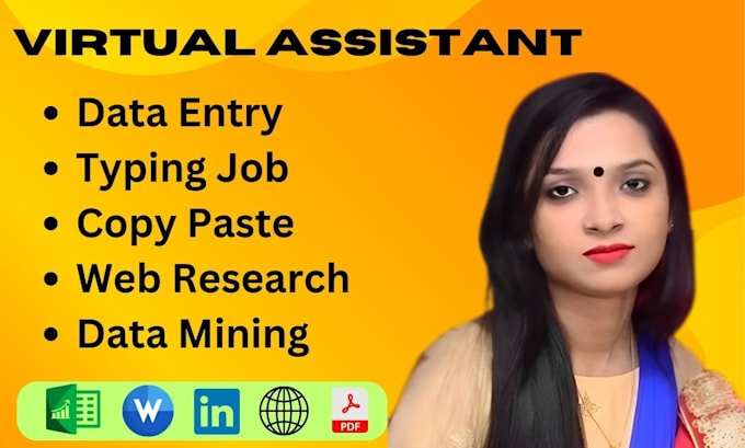 Do your virtual assistant by Labonidevi | Fiverr