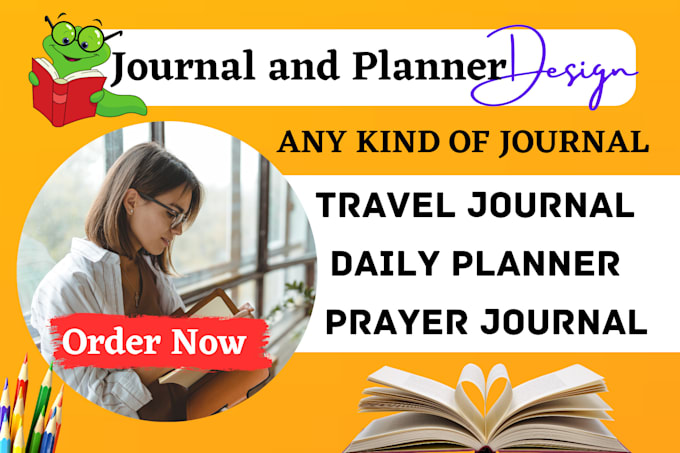 Design custom planner, journal design, calender,tracker by Priyanka ...