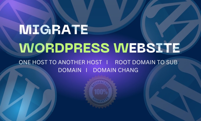 Transfer,migrate , backup wordpress website to website to new host or domain by Khairul570 | Fiverr