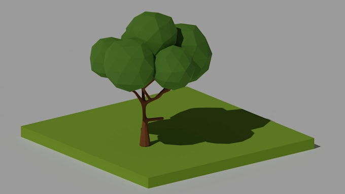 Do a simple 3d low poly models for game by S0ulcatch3r | Fiverr