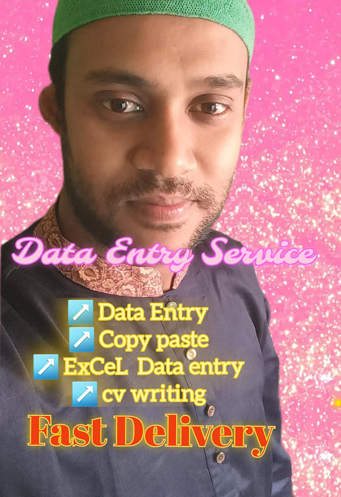 Do fast and acurate data entry, typing, cv writing work by Dh_munna ...