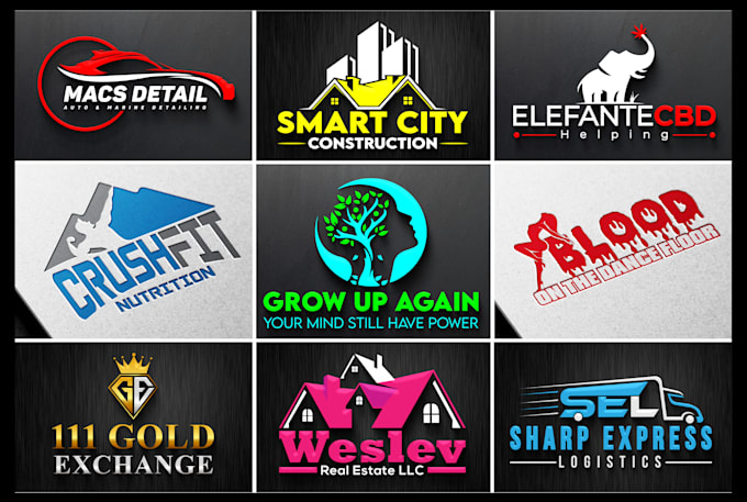 Design and redesign creative 3d minimalist business logo by Husnain_mughal | Fiverr