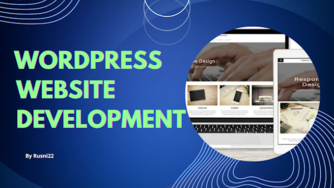 Build a responsive professional wordpress website by Rusni22 | Fiverr