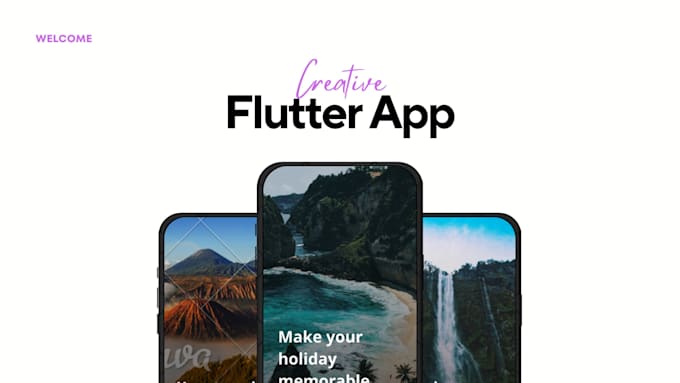 Develop android and ios apps using flutter by Ssamadweb | Fiverr