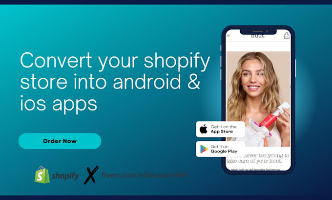 Convert your shopify store into android and ios apps by Elitecoder444 ... Convert your shopify store into android and ios apps by Elitecoder444 ...