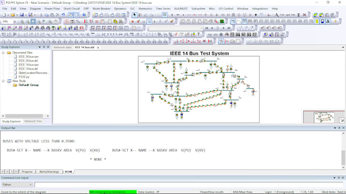 Do electrical power system analysis studies by E_engineering5 | Fiverr