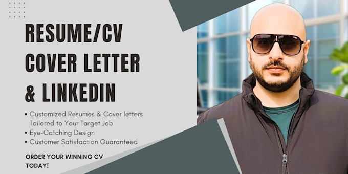 Create professional cover letters, resumes, and linkedin profiles by Salmangandapur | Fiverr