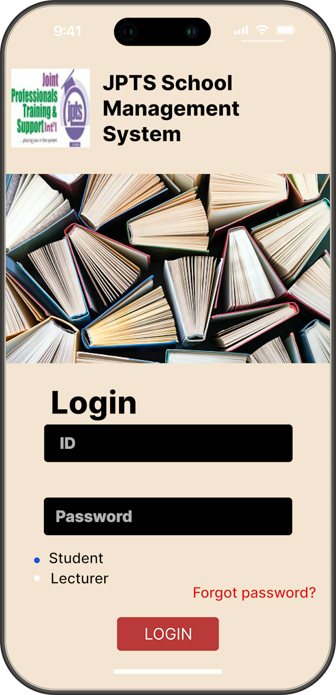 Give a school portal ui by Noelmezie | Fiverr