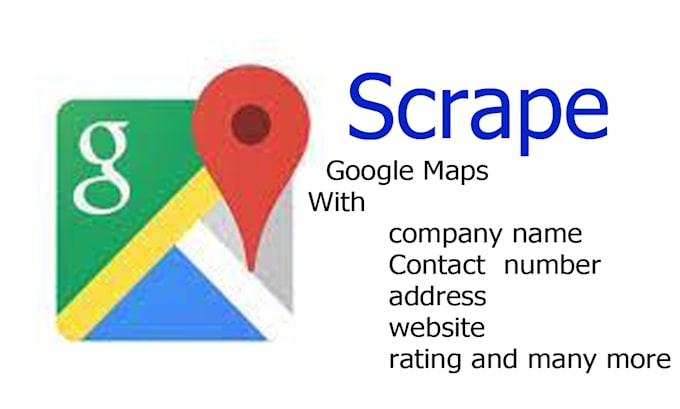 Scrap google maps for business emails by Vishnugavel | Fiverr