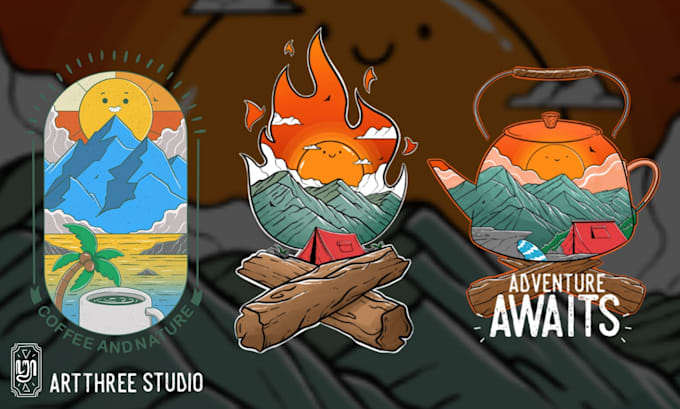 Create cartoon illustration for tshirt design by Triharyadi376 | Fiverr