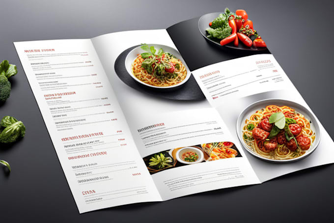 Design amazing editable food restaurant menu for you by Amosen | Fiverr