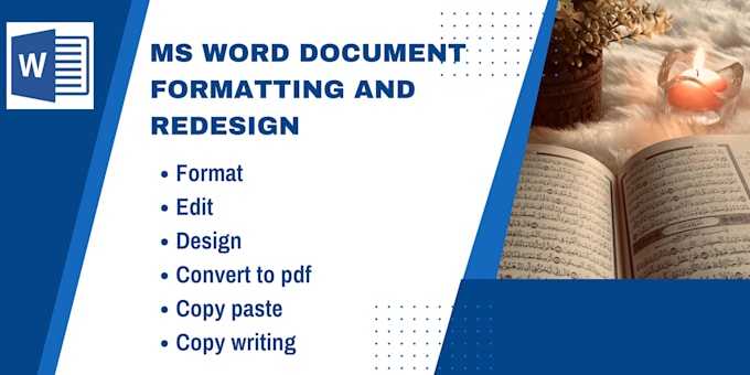 Format, edit, and design your microsoft word documents by Imachaos | Fiverr