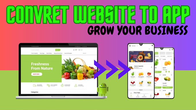 Convert website to android app using webview by Nazmulhasan1201 | Fiverr