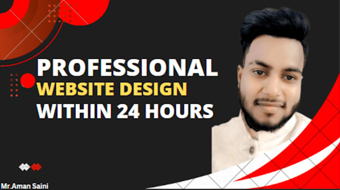 Develop custom responsive website design in wordpress by Amansaini823 | Fiverr