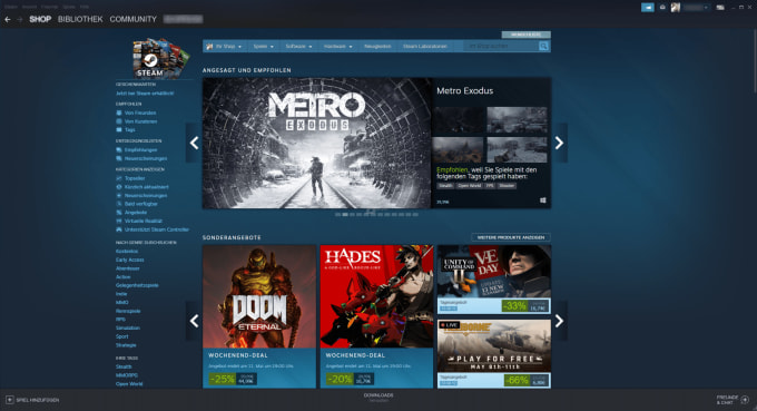 Review your steam store page and make suggestions by Mdyfreelancer | Fiverr