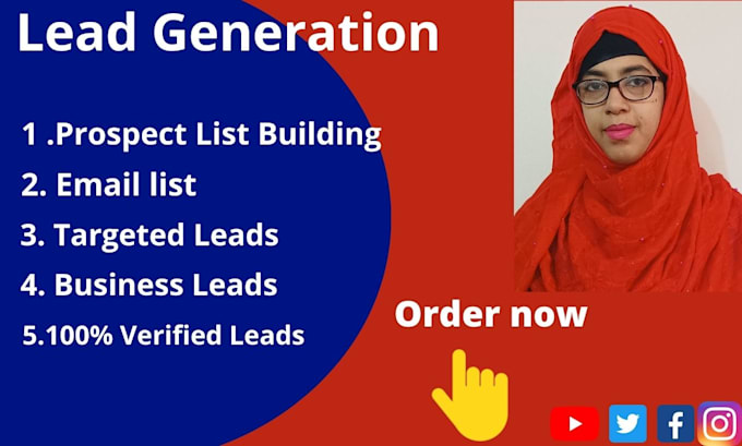Do b2b targeted lead generation and data entry by Farjana790 | Fiverr
