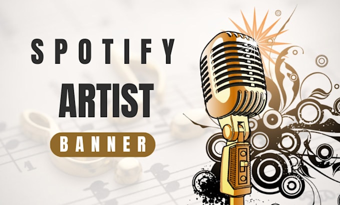 Design a unique spotify artist banner by Designpics_pro | Fiverr