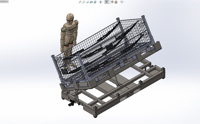 Design in 3d an industrial returnable packaging by Valrianleick | Fiverr