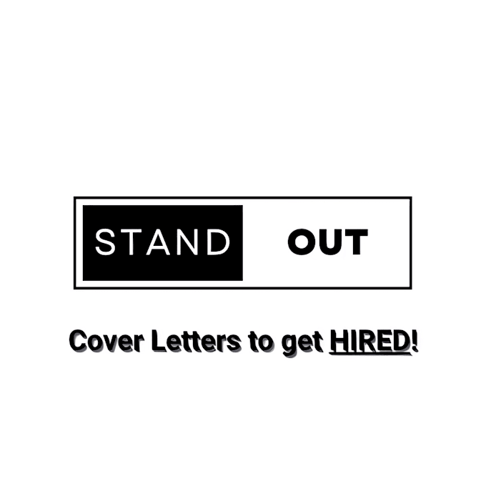 Create the perfect cover letter to stand out by Cormacmor | Fiverr