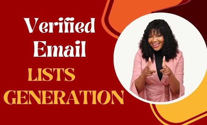 Generate verified email list by Cassie924 | Fiverr