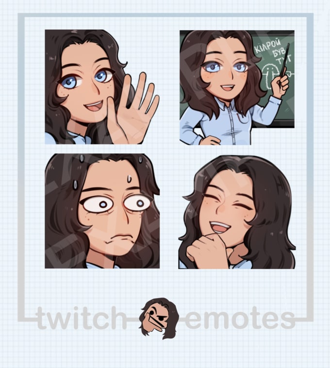 Create custom twitch emotes by Azuriota | Fiverr Create custom twitch emotes by Azuriota | Fiverr