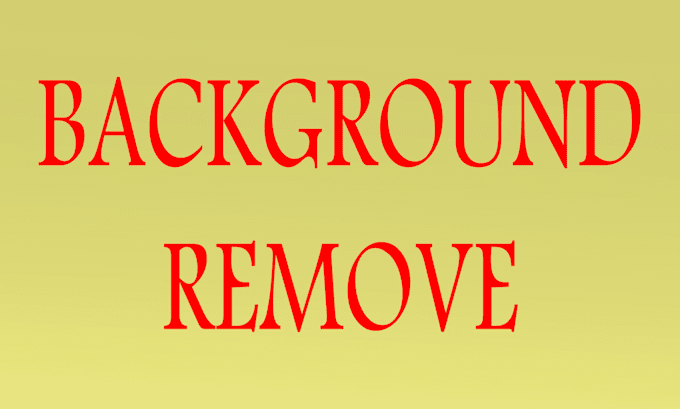 Remove background in your photo by Koshawork | Fiverr