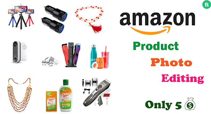 Do amazon product images edit and background removal by Seosabus | Fiverr