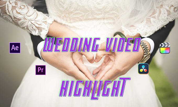 Do cinematic wedding video highlight films and party,event teaser reels ...