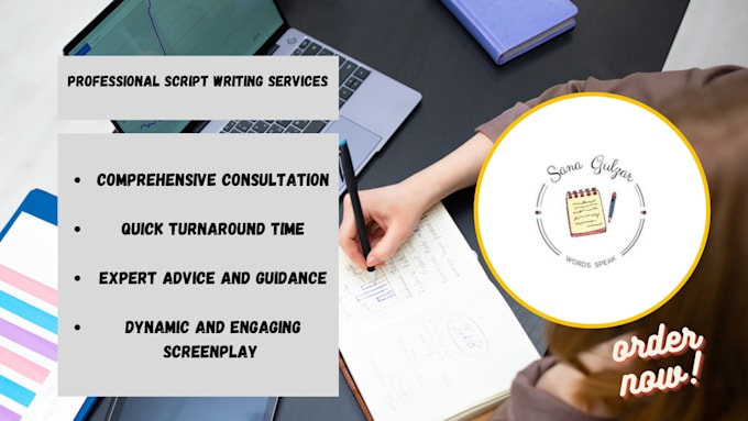 Do professional script writing for you by Sanagulzar43 | Fiverr
