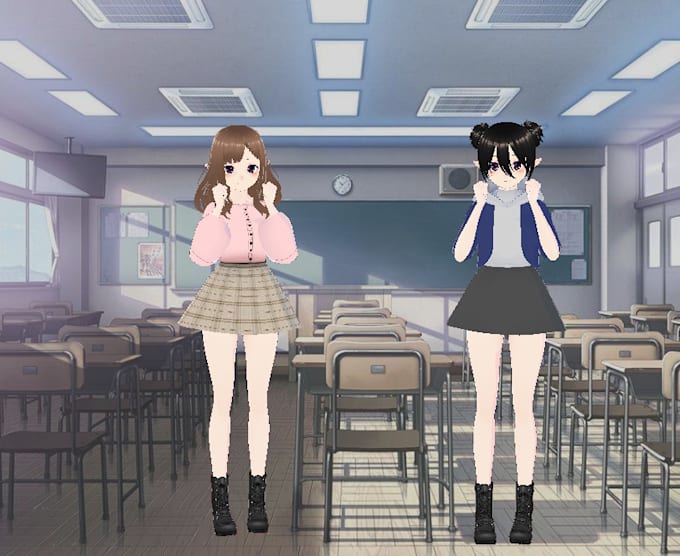 Make custom vroid models by Nyxian1 | Fiverr