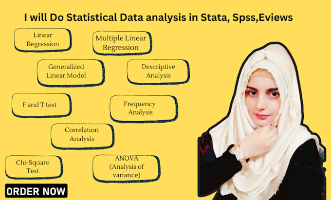 Do statistical data analysis in spss,stata,eviews by Farhana40 | Fiverr