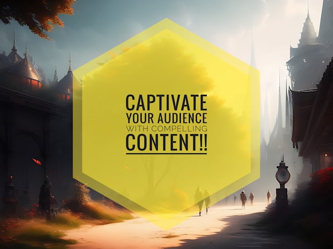 Captivate audience with compelling words by Shahrearromeo | Fiverr