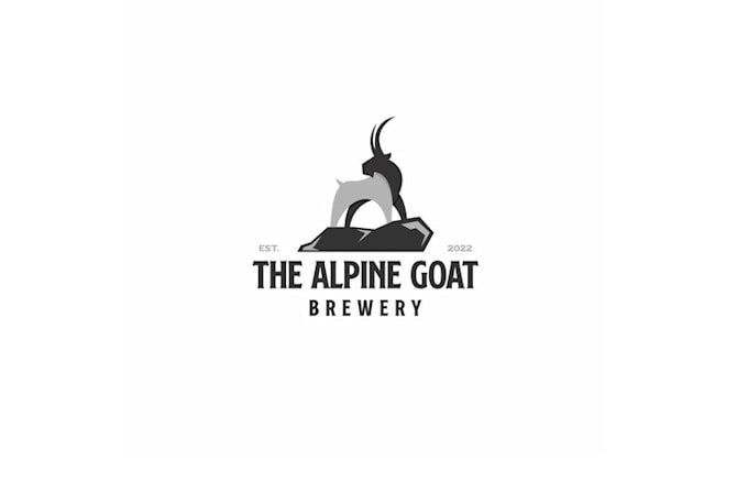 Rustic chic alpine themed farm brewery logo by Bette_gomez | Fiverr