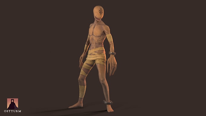 Create Stylized 3d Character Models By Fleshttt Fiverr